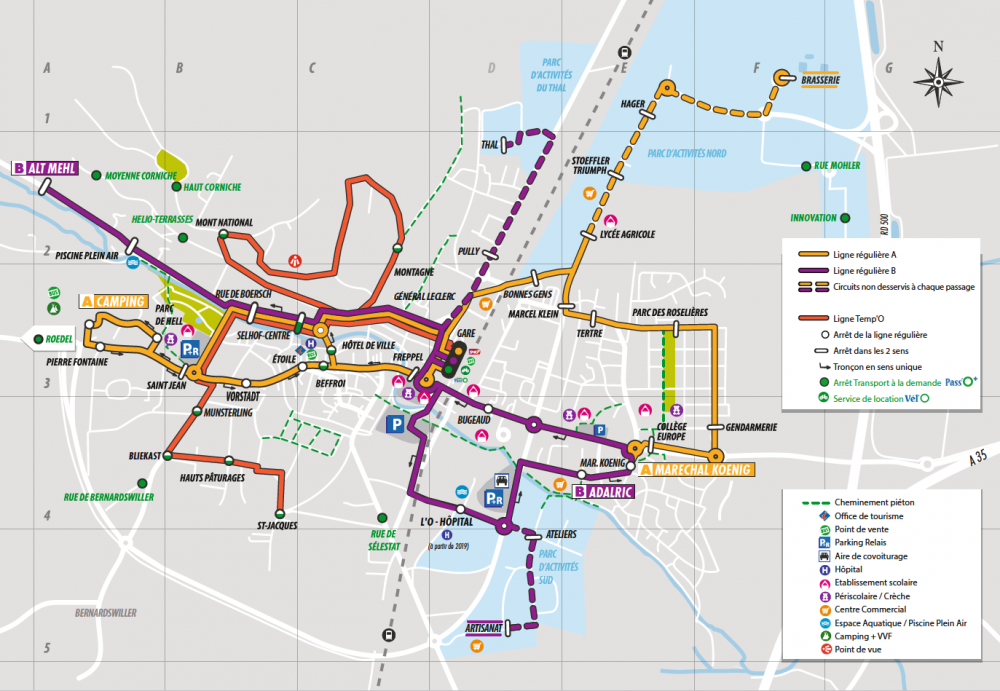 Réseau Pass'O - Obernai